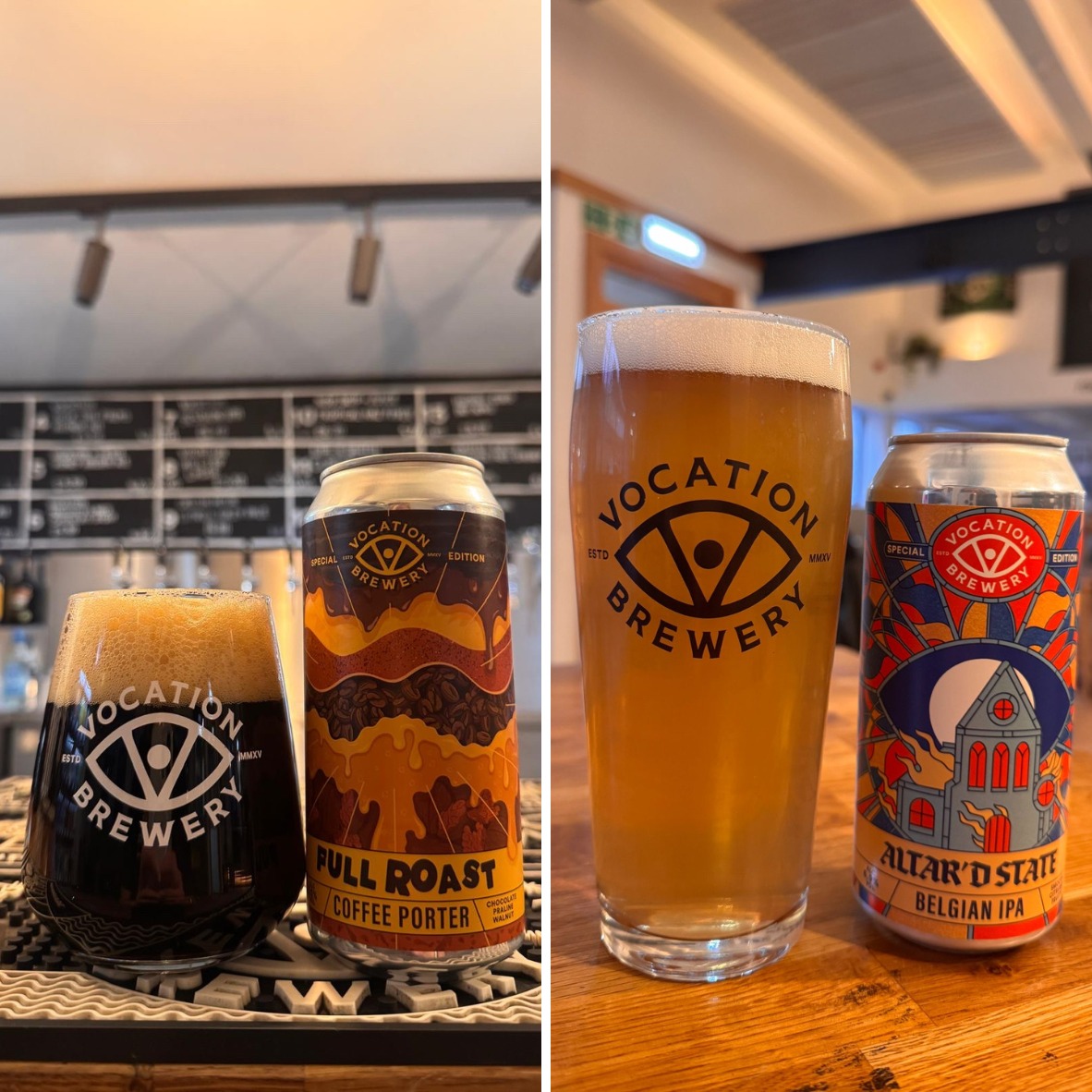Introducing Our 2026 NPD Beers: Full Roast & Altar’d State – Vocation ...