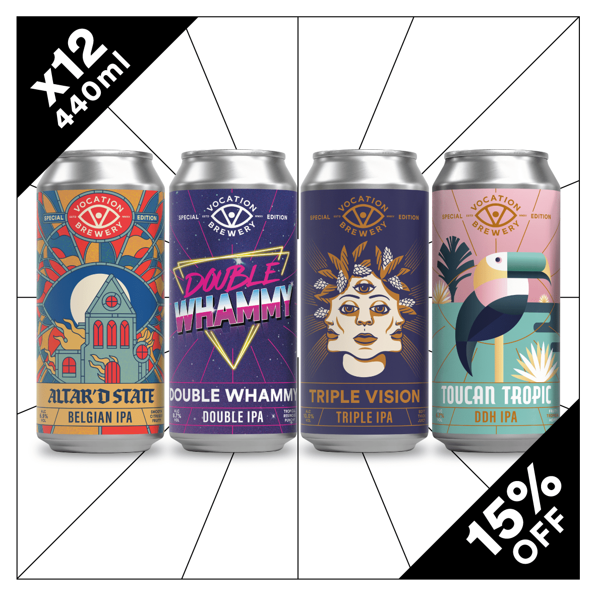The IPA Multiverse Mixed Pack | Mixed Specials Pack | 12 x 440ml ...