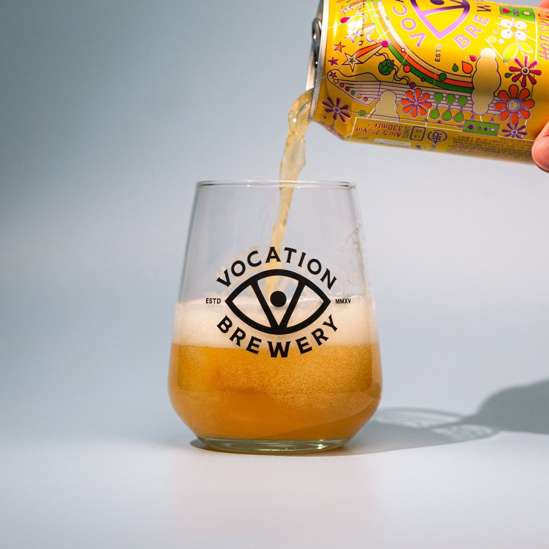 Vocation 'Eye Logo' Mencia Glass | 15.5oz – Vocation Brewery