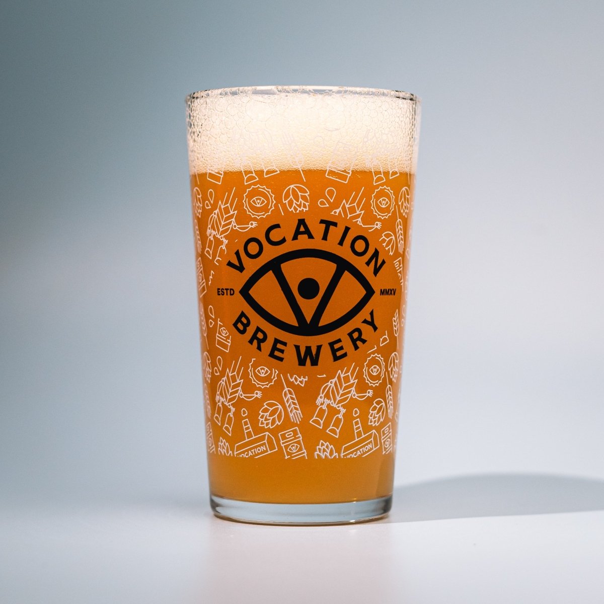 Vocation 'Eye Logo' Pint Glass | 20oz – Vocation Brewery