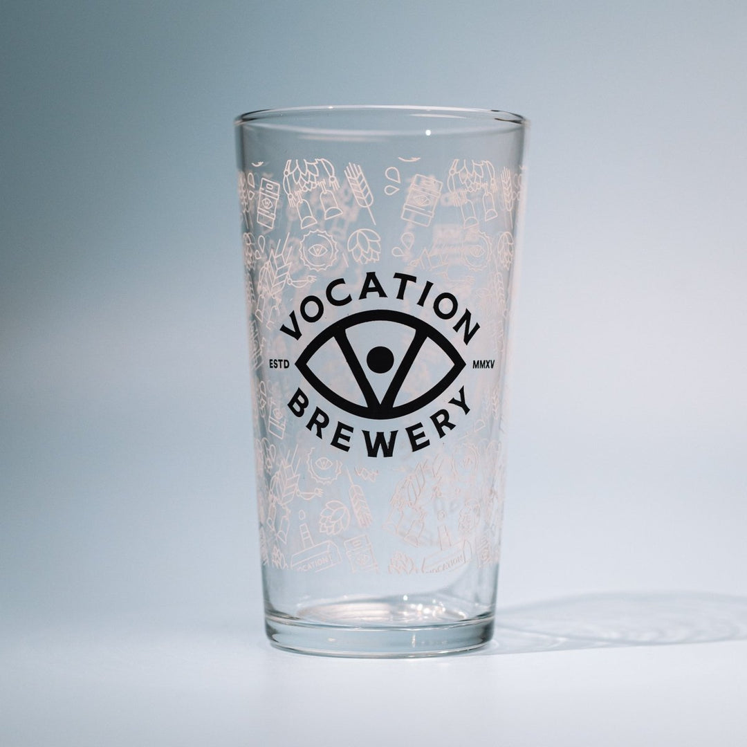 Vocation 'Eye Logo' Pint Glass | 20oz – Vocation Brewery
