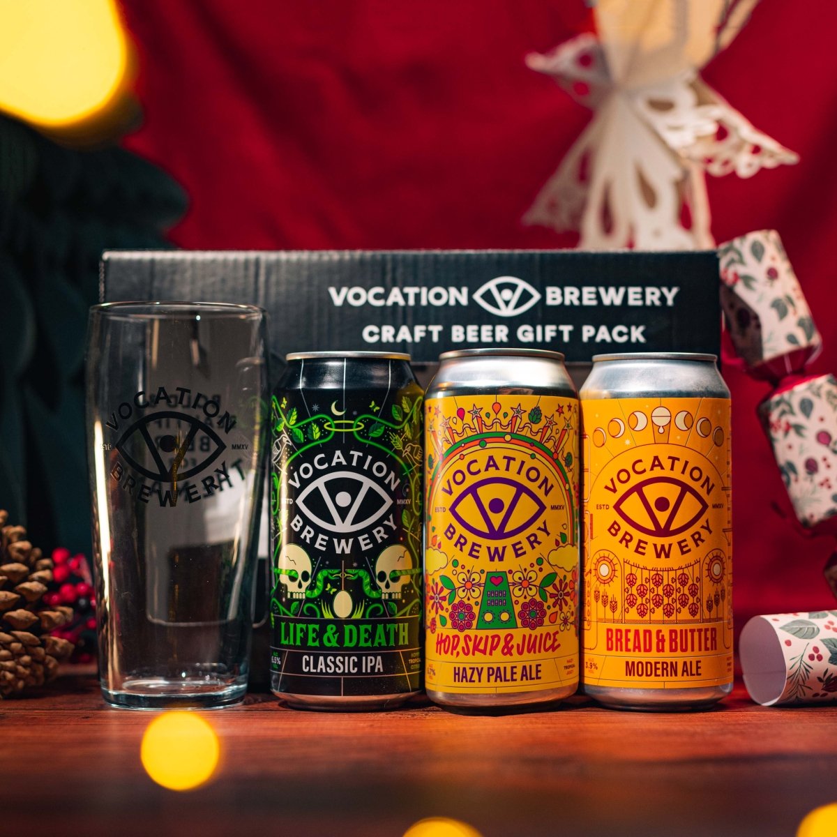 Vocation IPA Craft Beer Gift Set | 3 Cans & Glass – Vocation Brewery