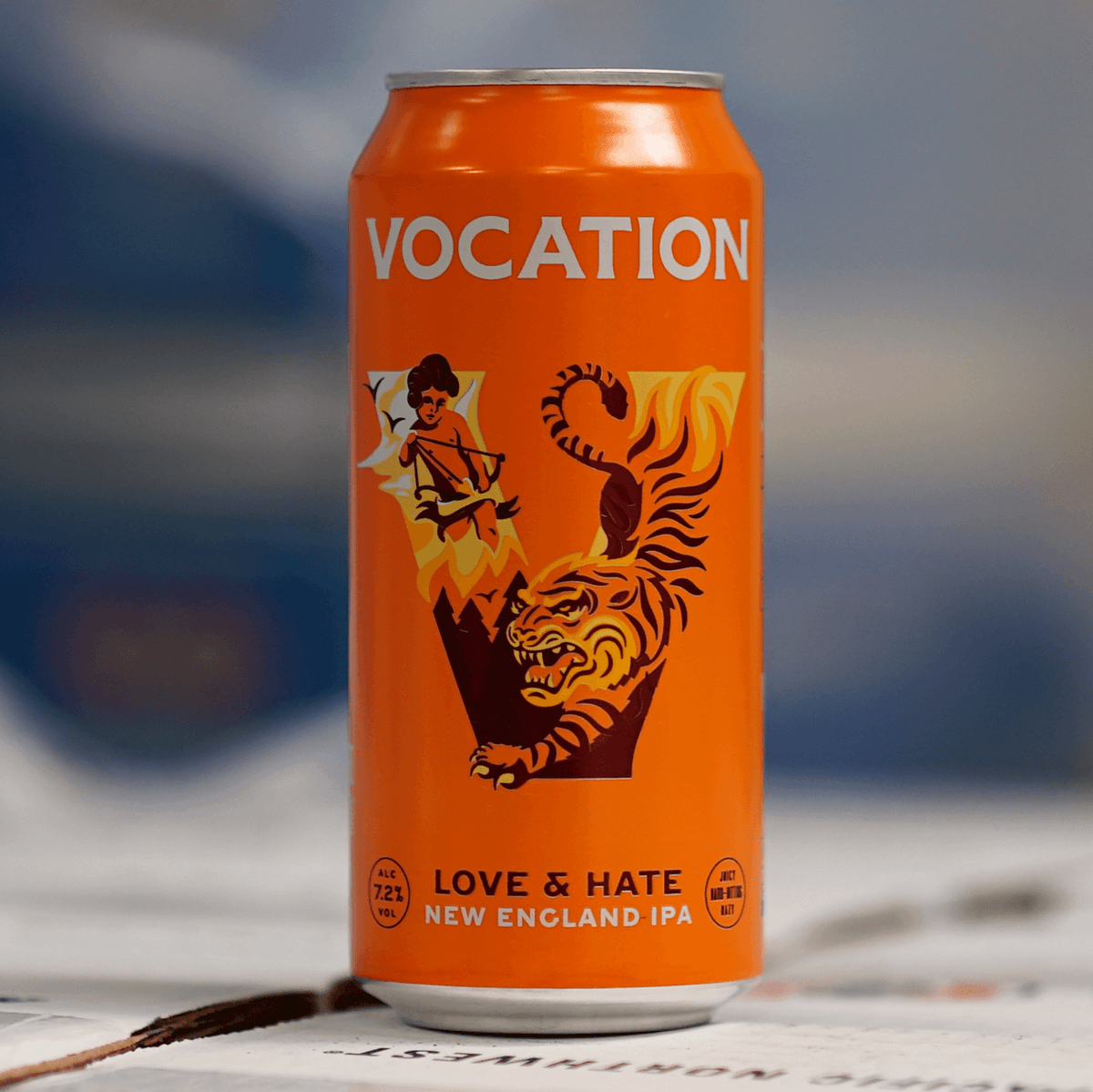 Love & Hate | 7.2% New England IPA 440ml – Vocation Brewery